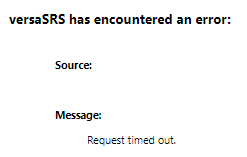 versaSRS Knowledge Base